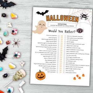 Halloween Would You Rather Game | Fun and Easy Halloween Game for ...