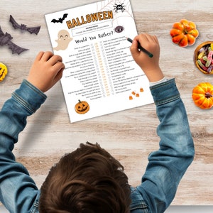 Halloween Would You Rather Game | Fun and Easy Halloween Game for ...