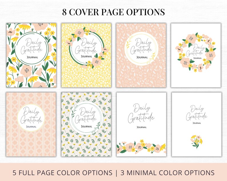 Daily Gratitude Journal | Morning and Evening Journal | Gratitude ...