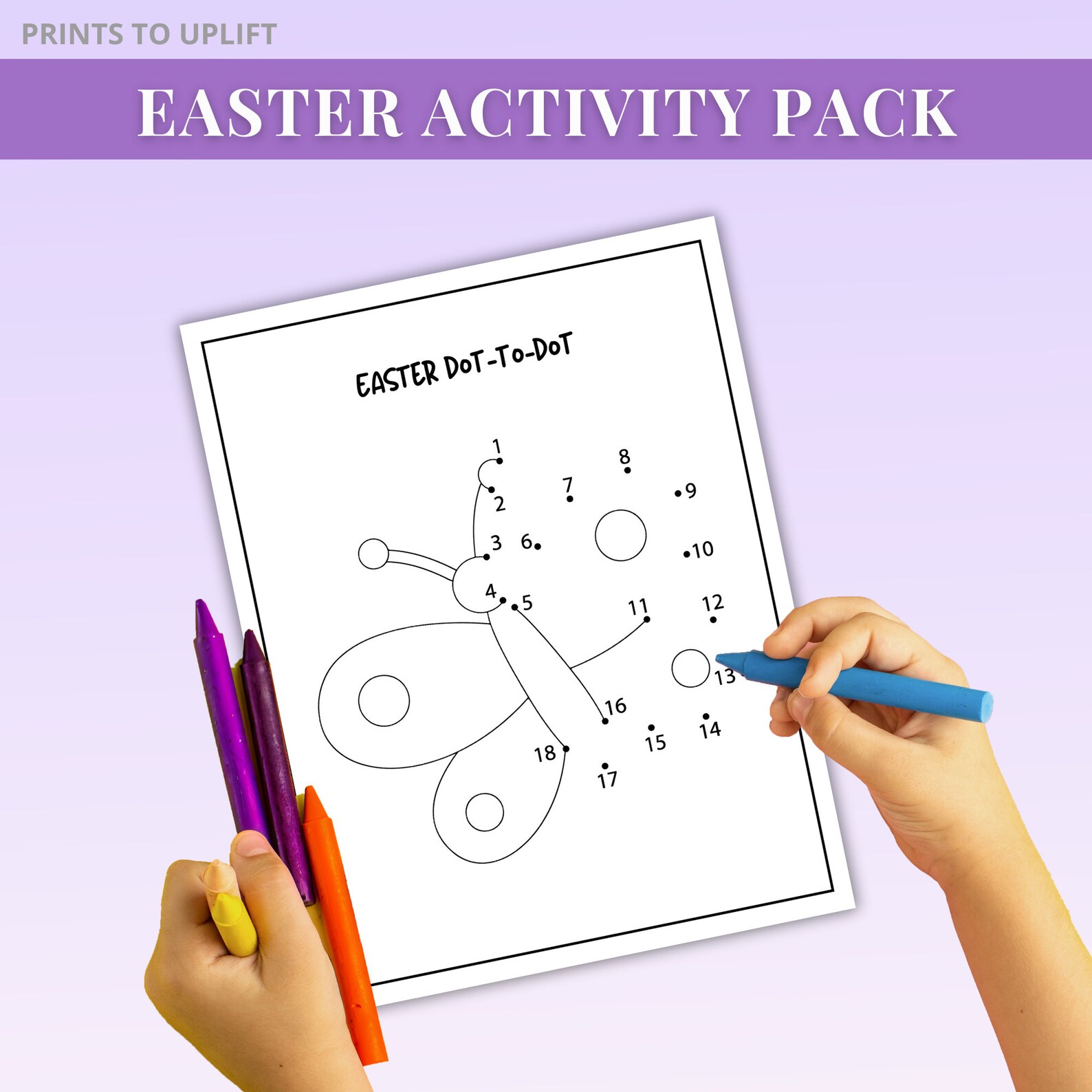 Easter Coloring Activity Pack, Fun for Kids, Printable, 8.5x11 ...