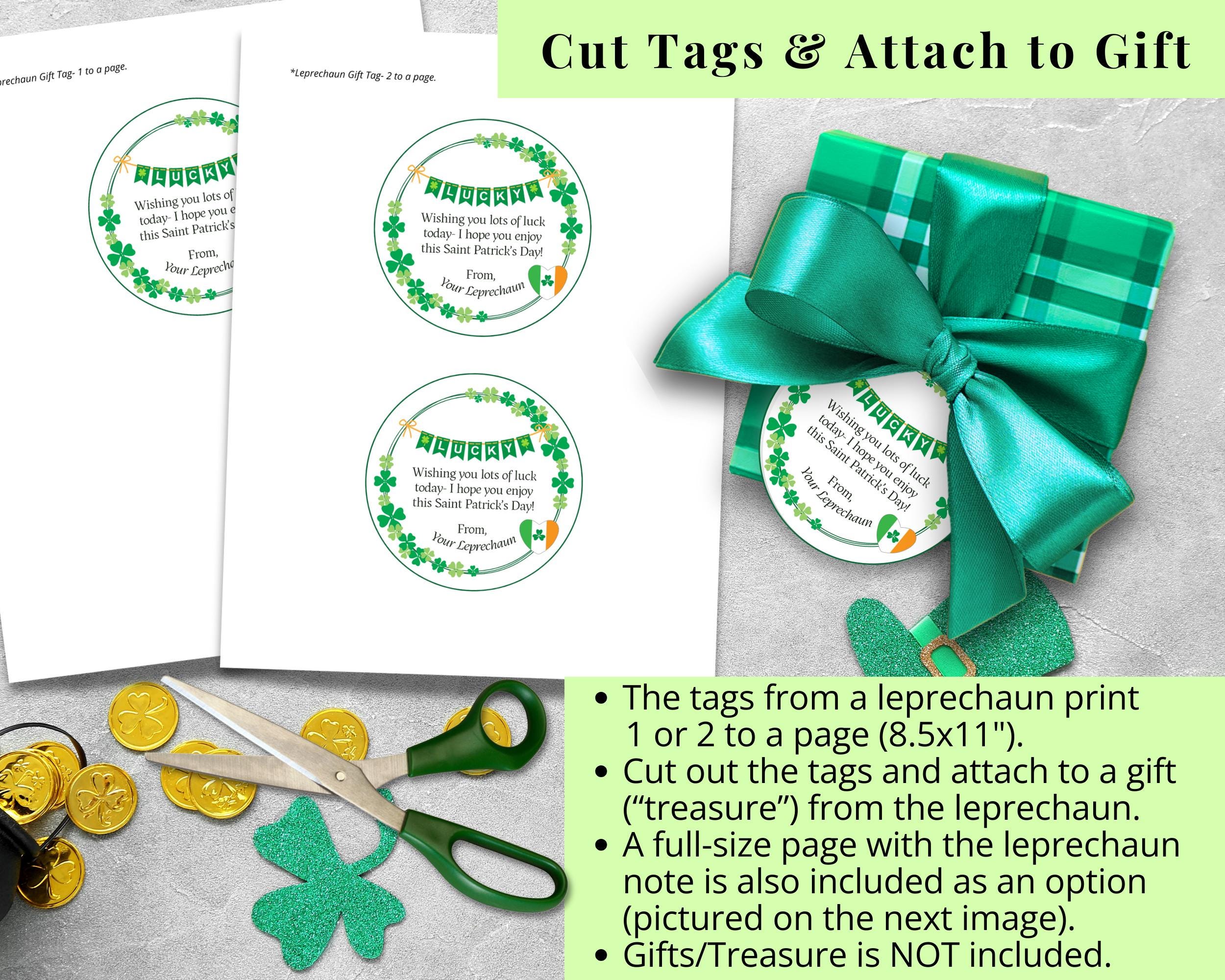 Leprechaun Letter | Treasure Hunt Clues From a Leprechaun | Printable ...
