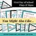 9th Grade Back to School Flags and Signs | 2025 School Year | First Day ...