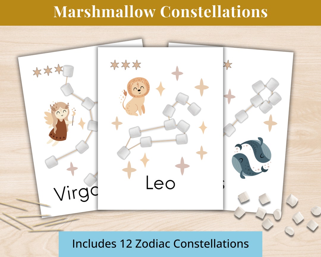 Star Constellations Card Mats | Fun STEM Activity for Kids 5-12 ...