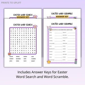 Easter Coloring Activity Pack, Fun for Kids, Printable, 8.5x11 ...