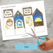 Nativity Craft for Kids | Christmas Coloring Activity | 3D Paper ...
