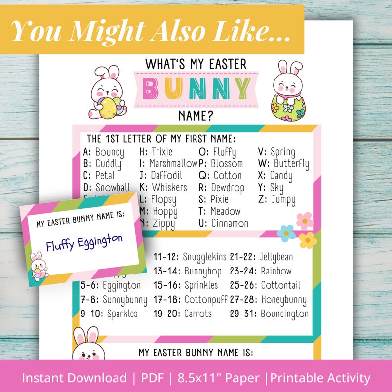 Easter Would You Rather Activity, Easy Easter Party Game, Fun Easter ...