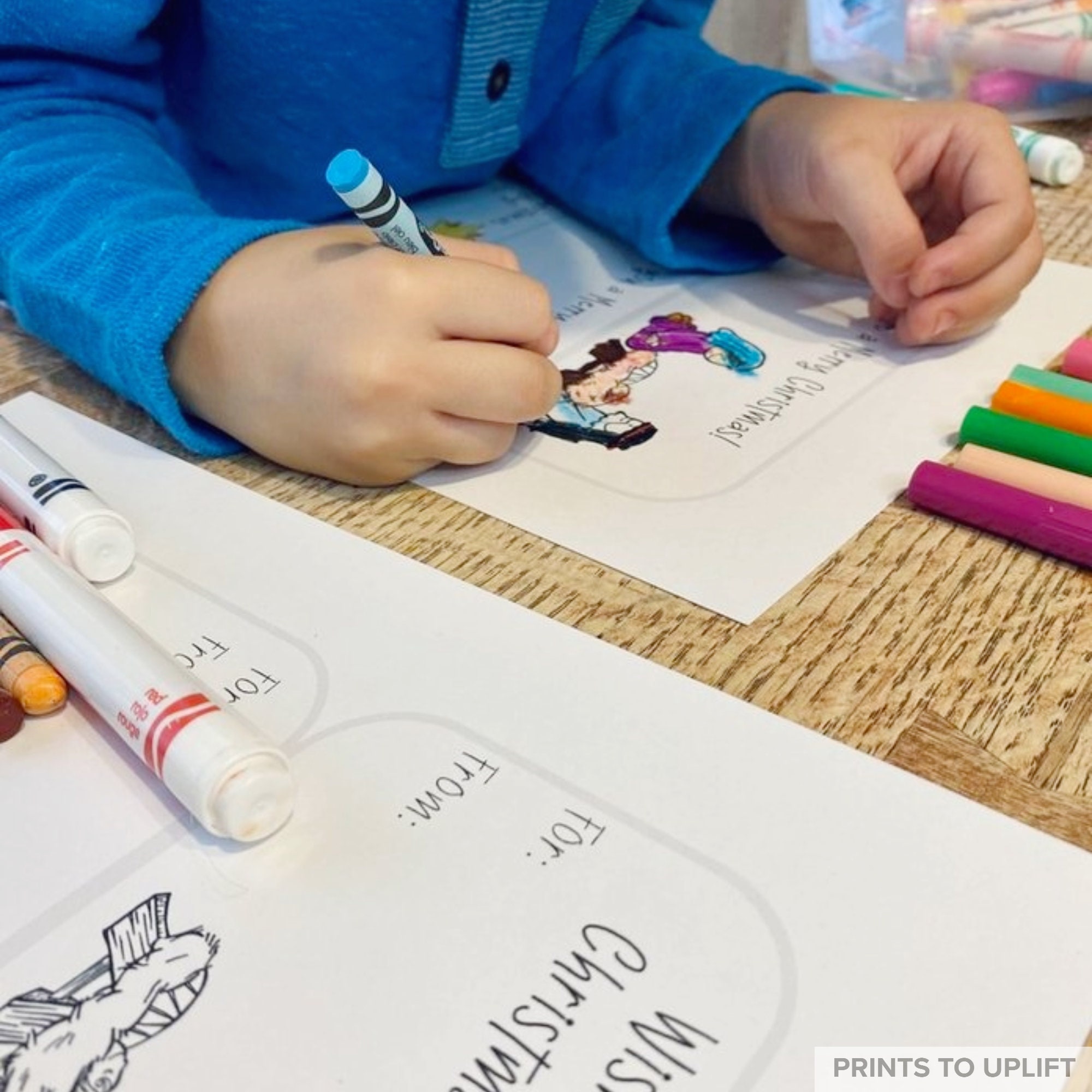 Nativity Christmas Gift Tags, Printable, for Kids, Christian, 8.5x11 ...