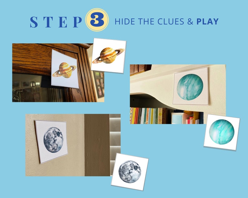 Space Scavenger Hunt | Printable | Solar System Game for Kids | Great ...