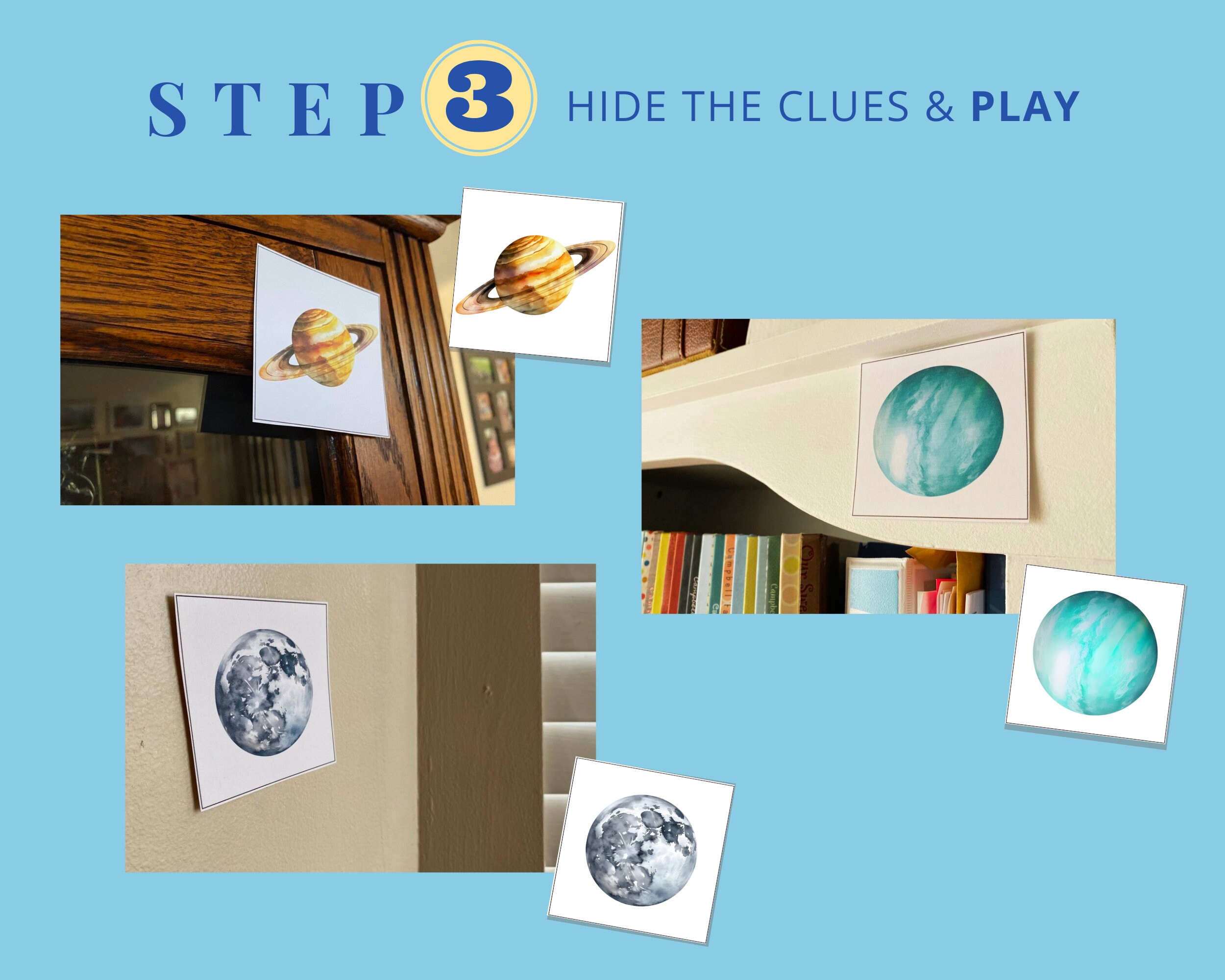 Space Scavenger Hunt | Printable | Solar System Game for Kids | Great ...