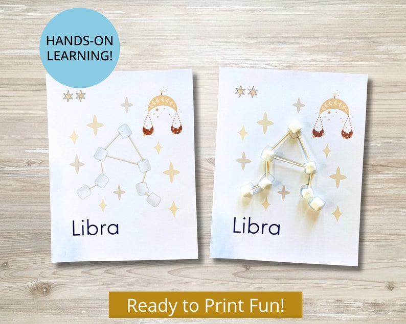 Star Constellations Card Mats | Fun STEM Activity for Kids 5-12 ...