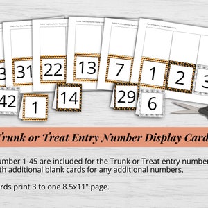 Trunk or Treat Award Certificate Bundle | Trunk Awards & Costume Awards ...