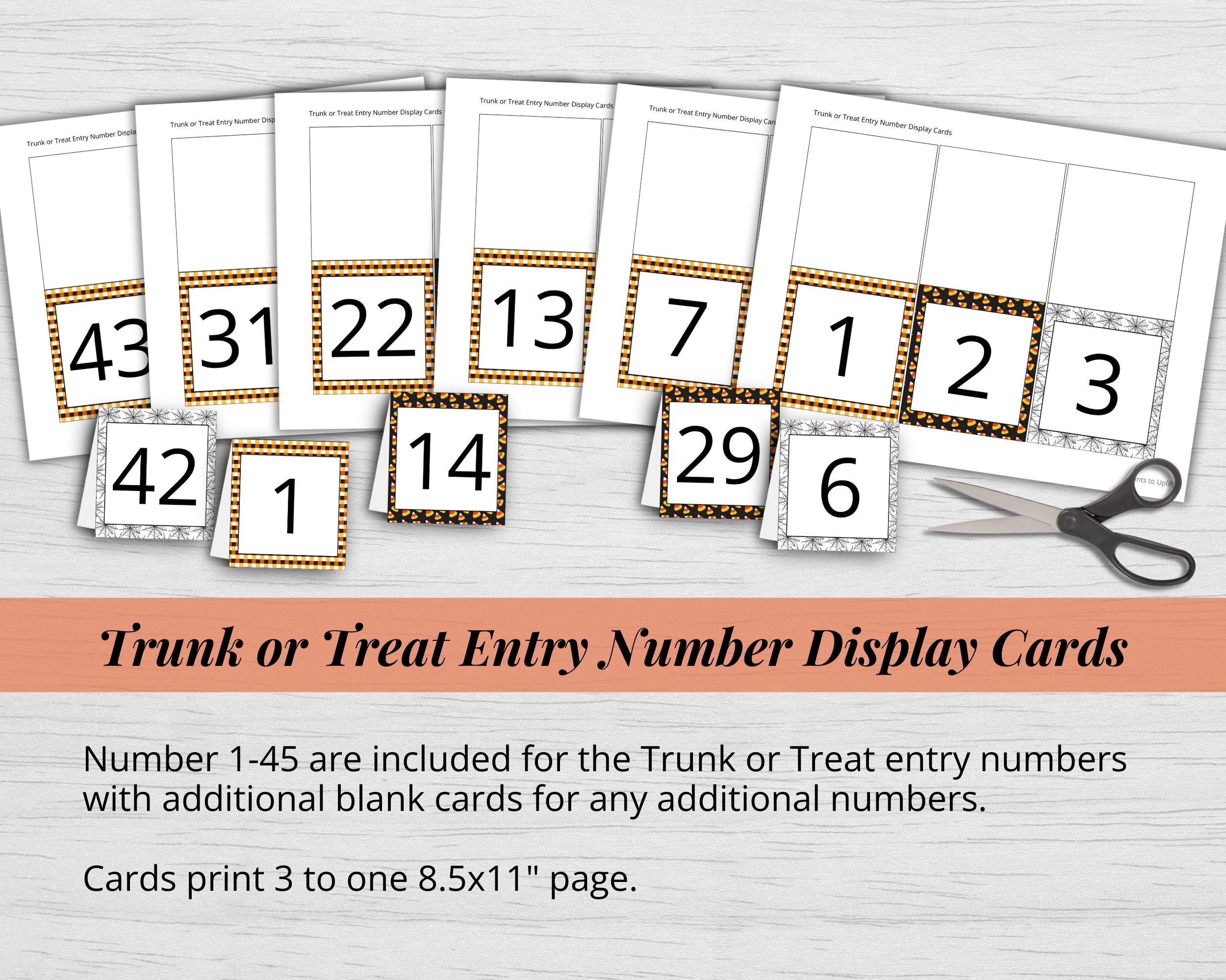 Trunk or Treat Award Certificate Bundle | Trunk Awards & Costume Awards ...