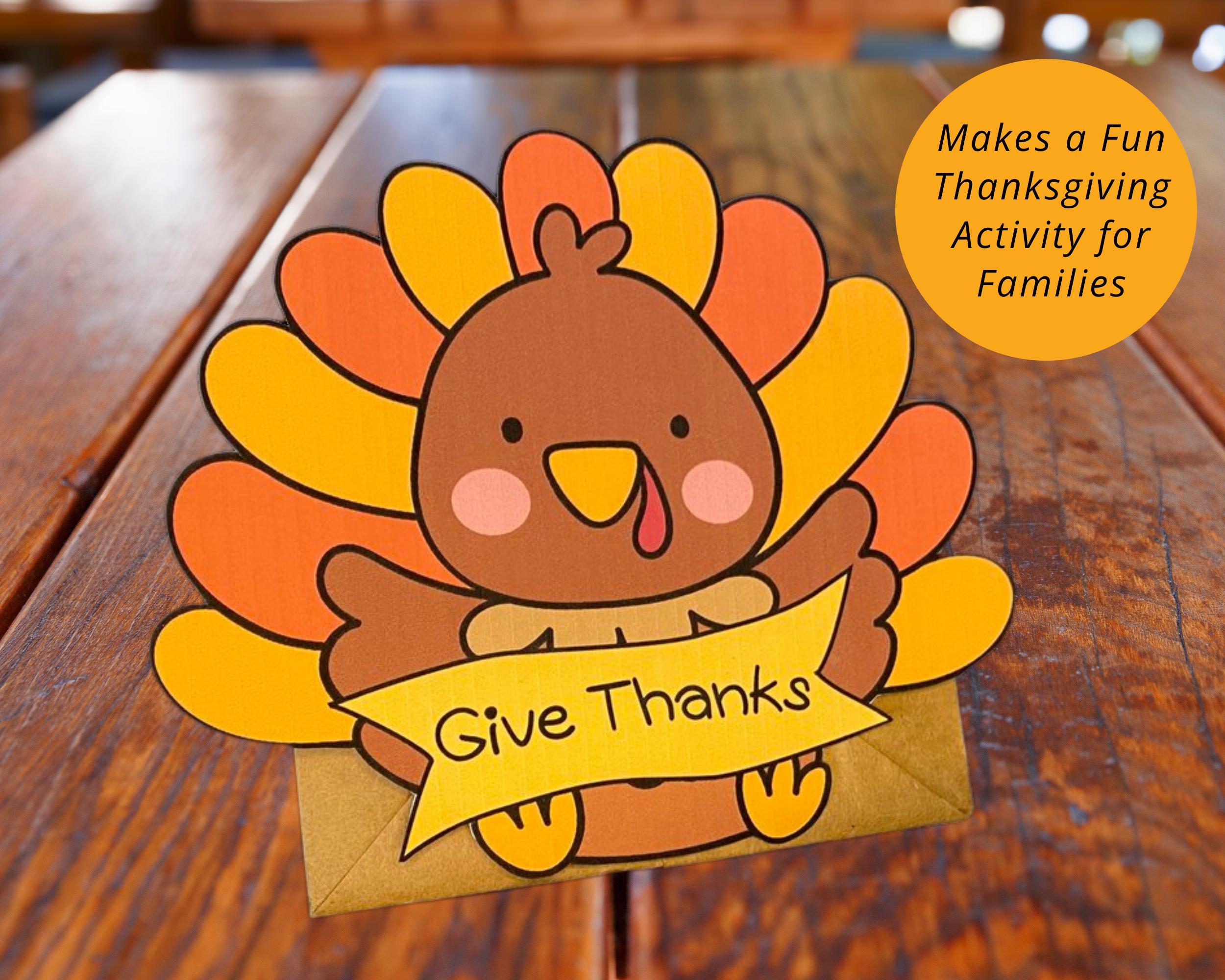Thanksgiving Gratitude | Printable Thanksgiving Activity | Stuff the ...