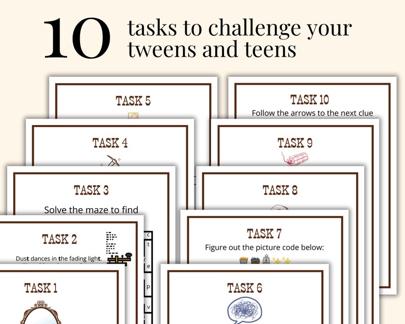 Escape Room for Teens and Tweens | Escape the Gold Mine Game ...