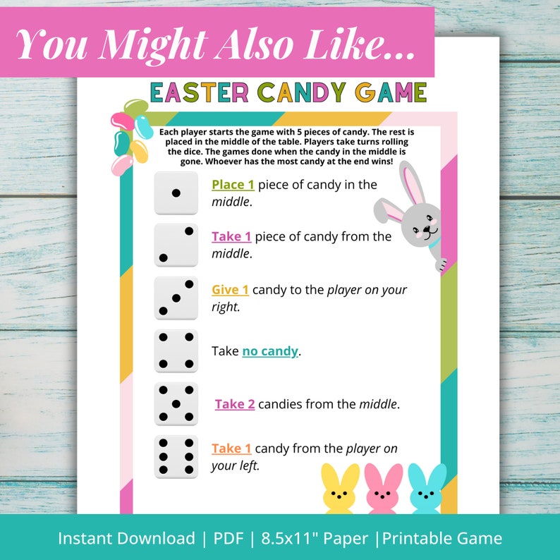 What's My Easter Bunny Name? Printable Easter Activity That's Fun and ...