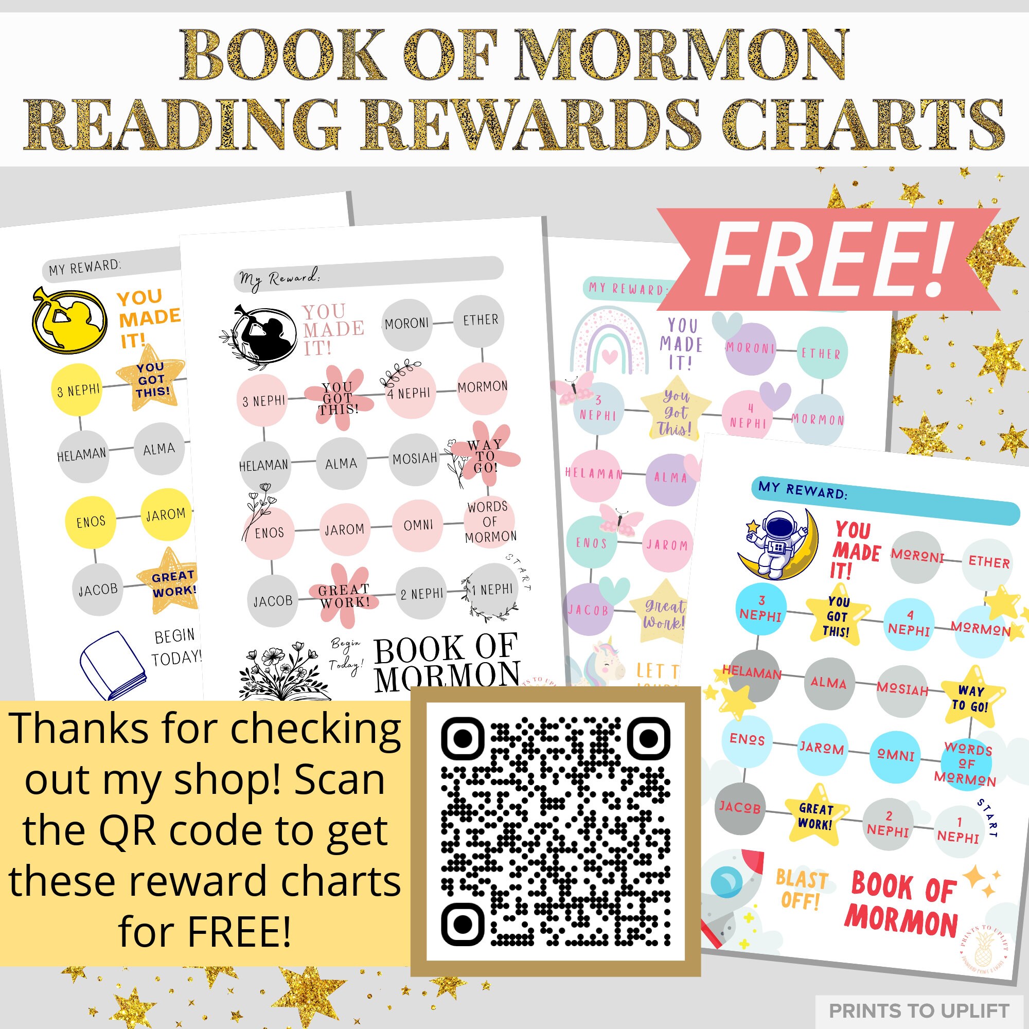Book of Mormon Scripture Heroes Activity | Fun Tear-off Flyer Activity ...
