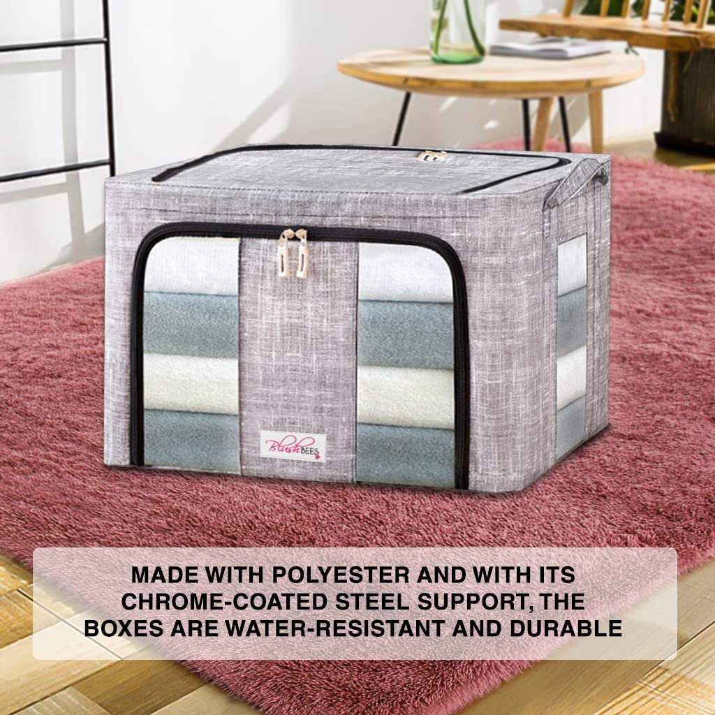 BLUSHBEES™ Oxford Fabric Stainless Steel Frame, Collapsible Storage ...
