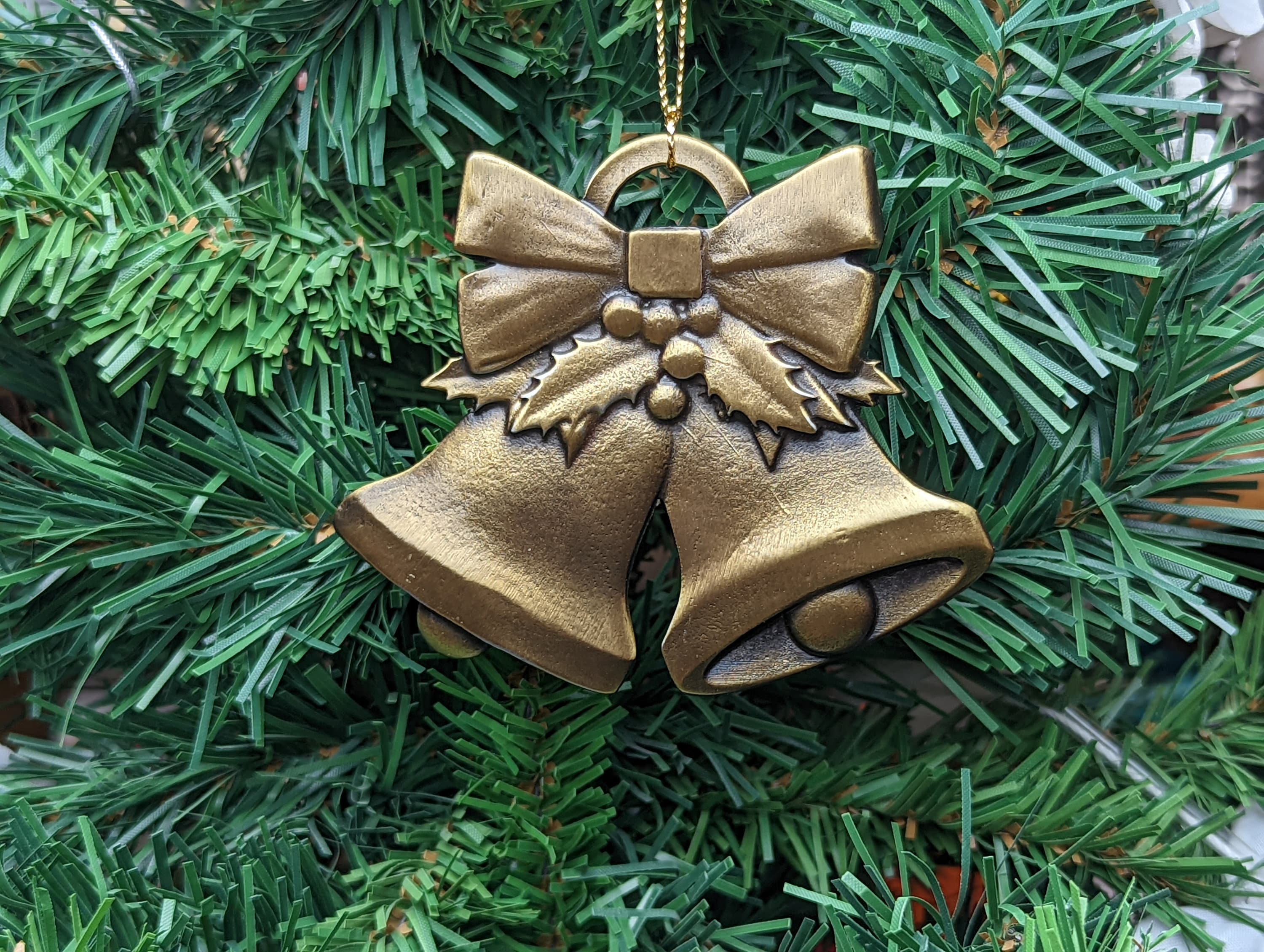 Christmas Bells Ornament, Jingle Bells Ornament, Jingle Bells Christmas ...