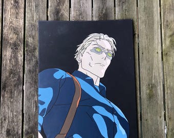 Handmade Anime Painting - Etsy