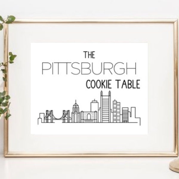 Pittsburgh Bridges for Cookie Table - Etsy