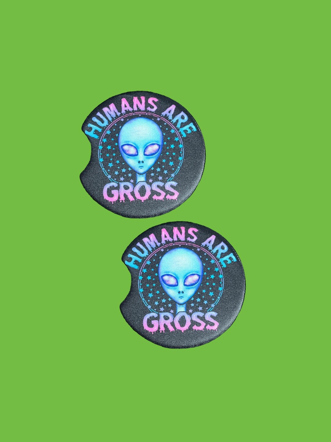 Alien Car Coasters, Humans Are Gross, Paranormal, Spooky, Spooky Car ...