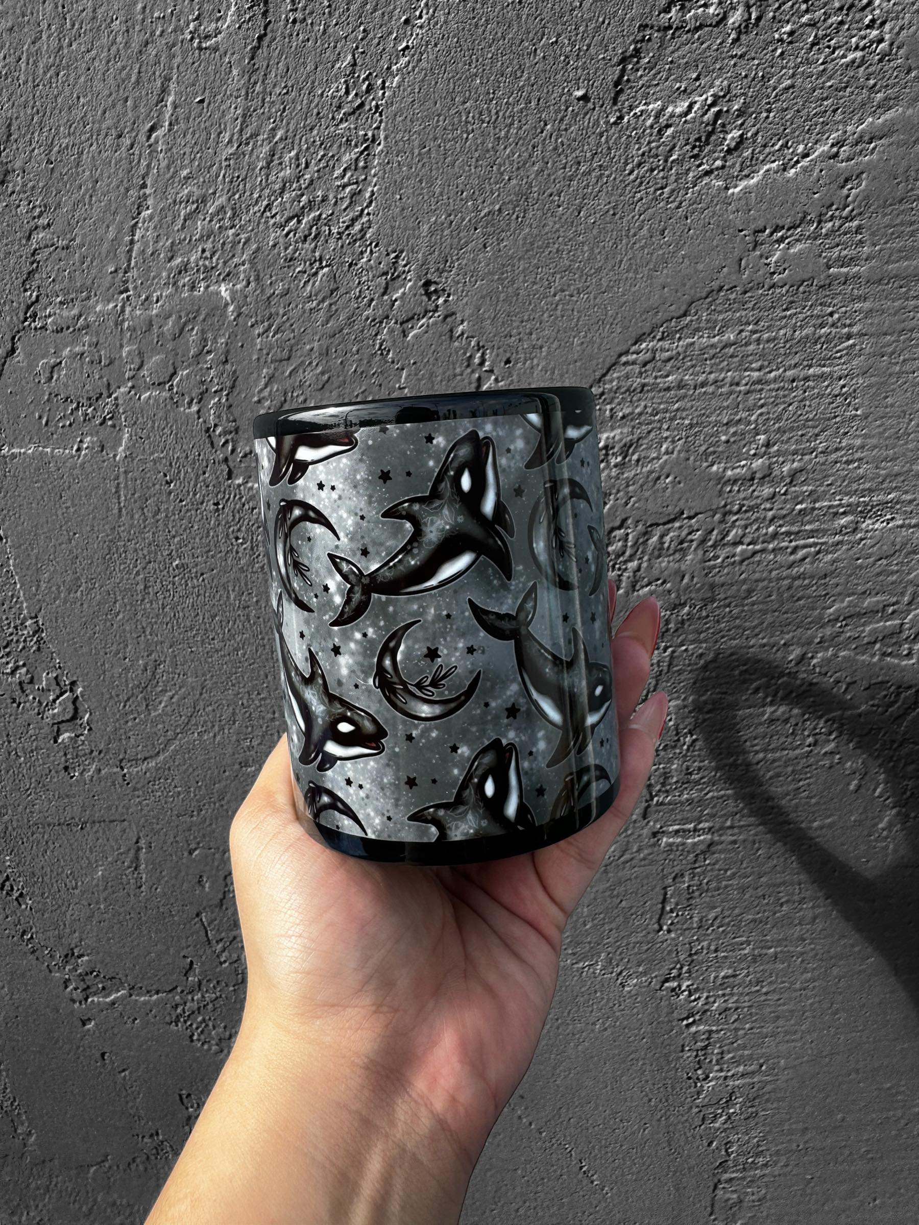 Orca Mug, Witchy Orca Mug, Killer Whale Mug, Killer Whale Gift, Orca ...
