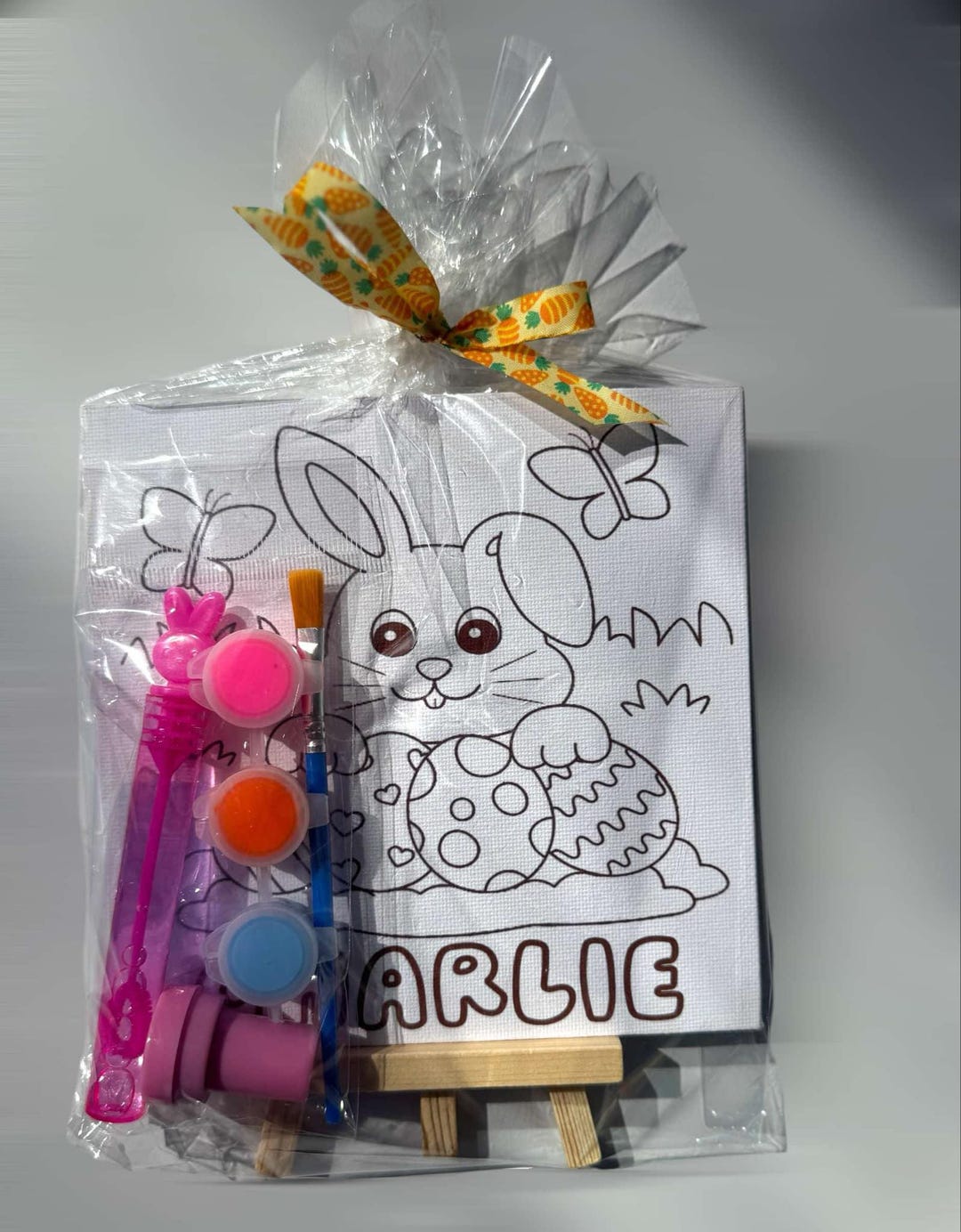 Personalized Easter Painting,kit Easter Party,basket Stuffer,custom ...