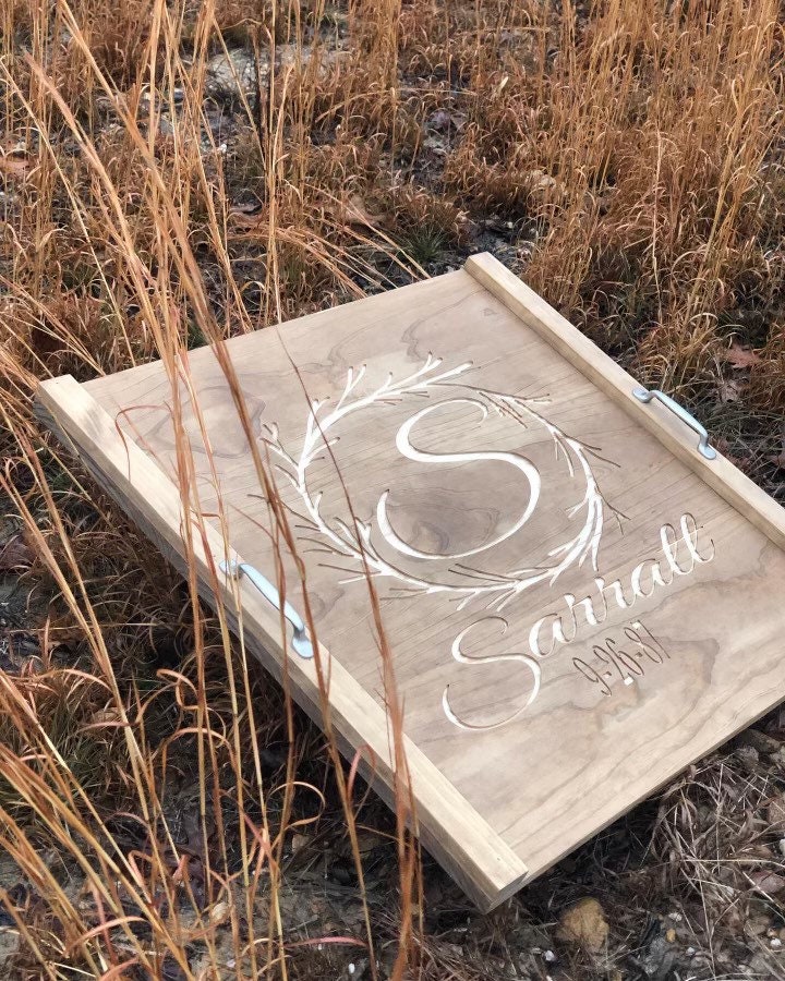 Personalized ENGRAVED Noodle Board Monogrammed - Etsy