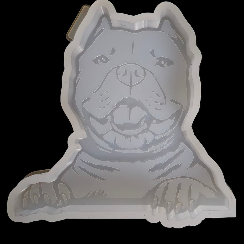 Bulldog Silicone Mould - Etsy
