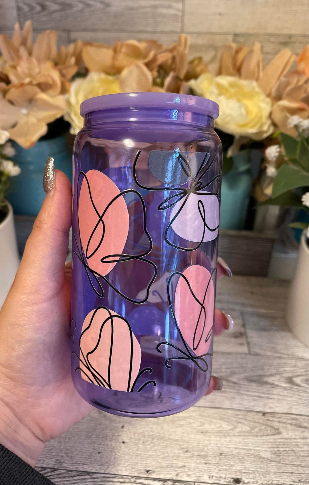 Butterfly Libby Cup - Etsy