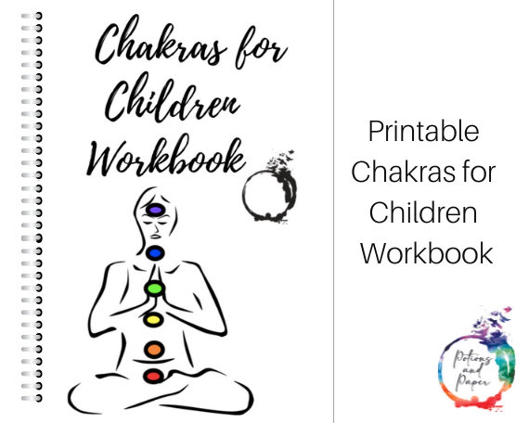 Chakras for Children Workbook - Etsy Canada