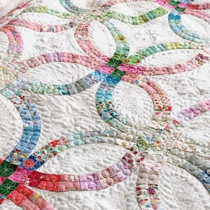 Double Wedding Ring Quilt Pattern - Etsy