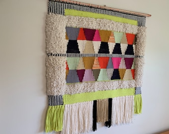 Large Weaving Wall Hanging, Wall Decor, Large Wall Decor, Woven Wall ...