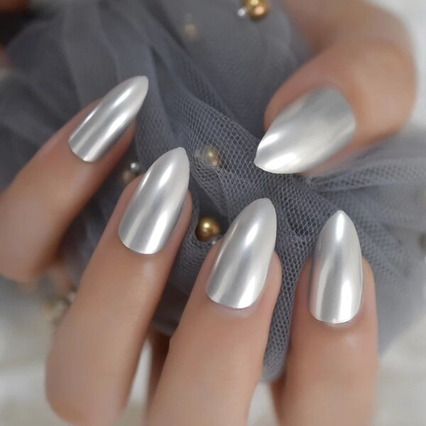 Matte Fake Nails - Etsy