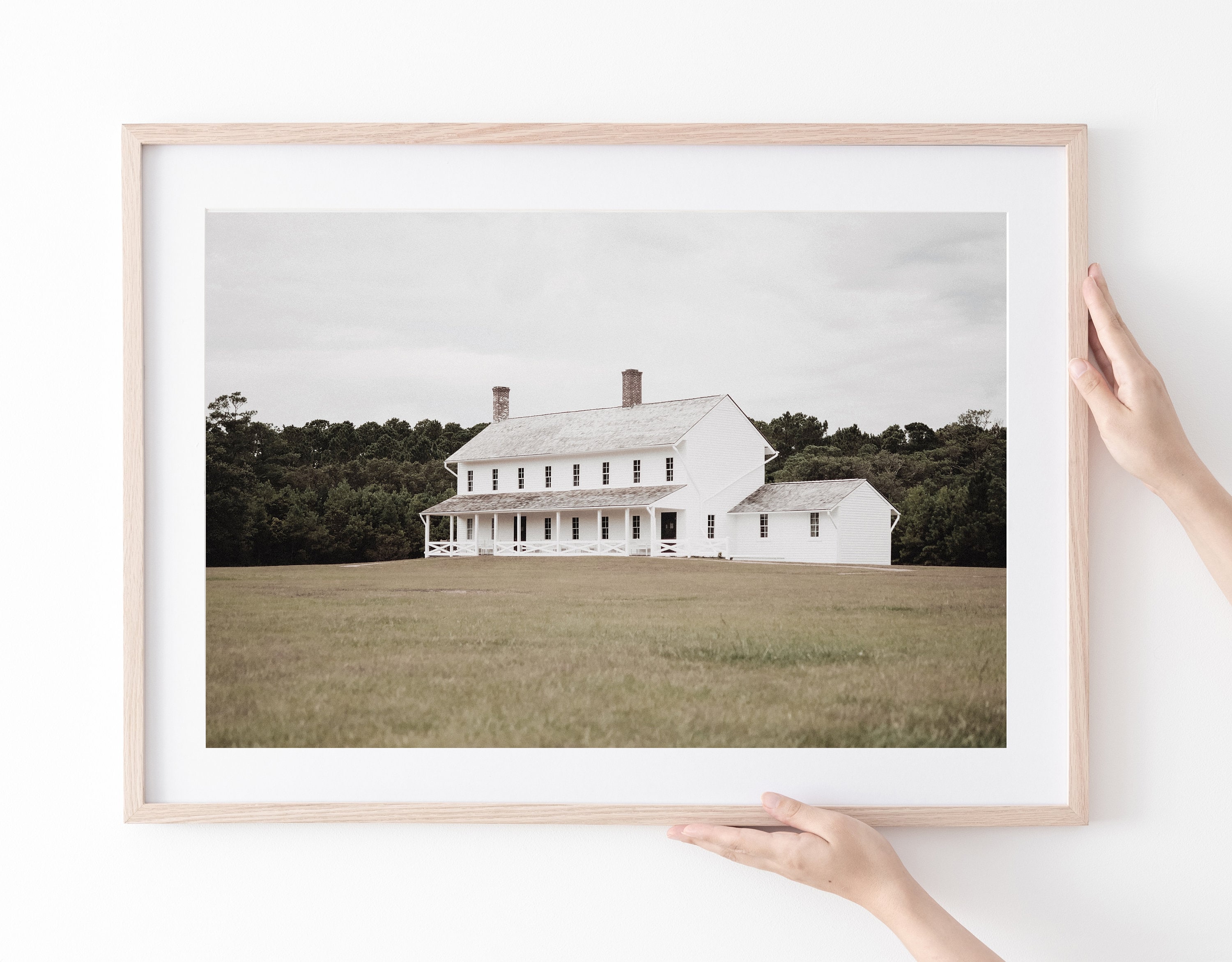 White Barn Photography Farmhouse Digital Art Barn Poster - Etsy
