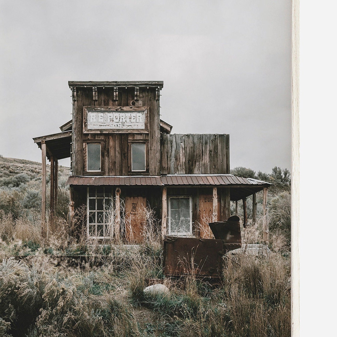 Old Western Building Saloon Wall Art Southwest Decor Saloon - Etsy