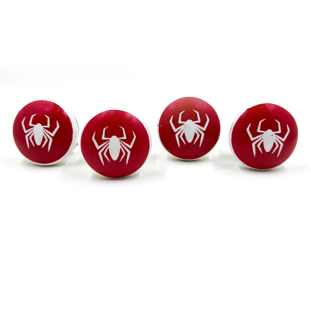 Multi-buy Super Hero Series Spider Knob Kids Decor - Etsy