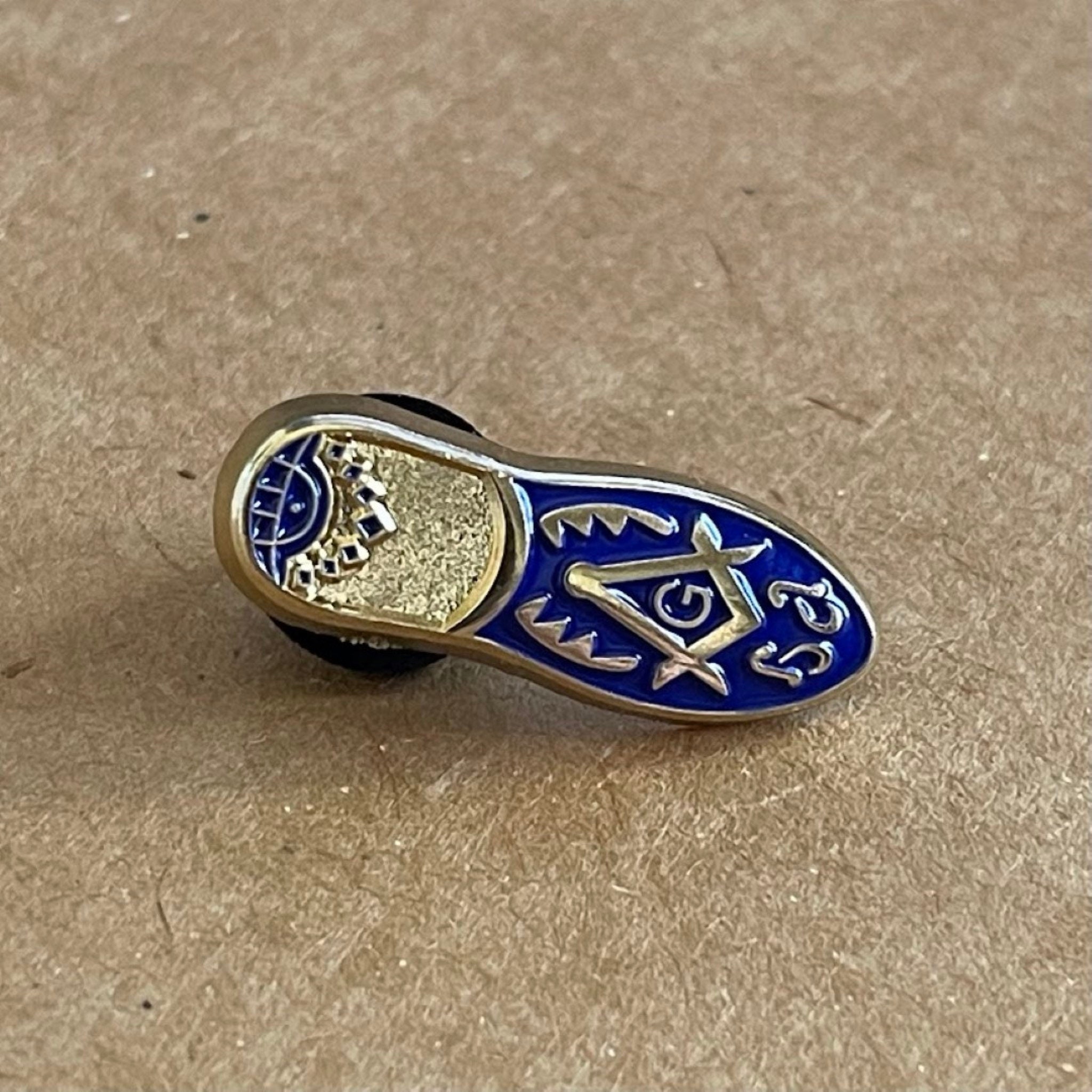 A Symbol of Brotherhood: the Exquisite Masonic Lady's Slipper Lapel Pin ...
