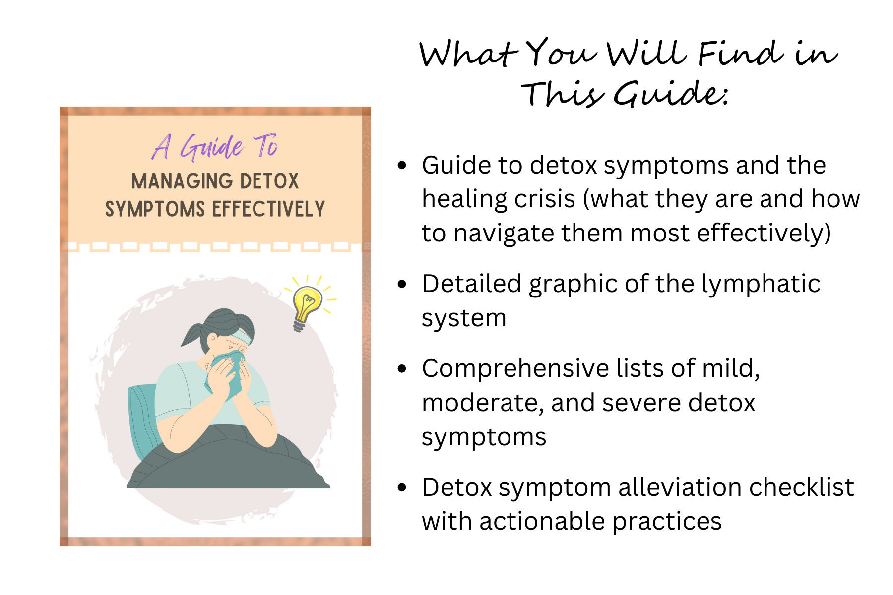 Health Bundle, Wellness Guide Bundle, Detox Workbook, Chronic Illness ...