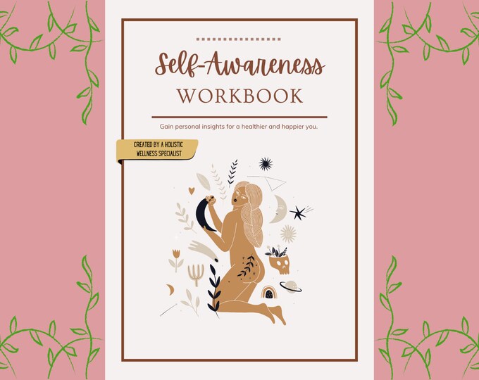 Self-awareness Workbook, Self Awareness Journal, Self Awareness Packet ...