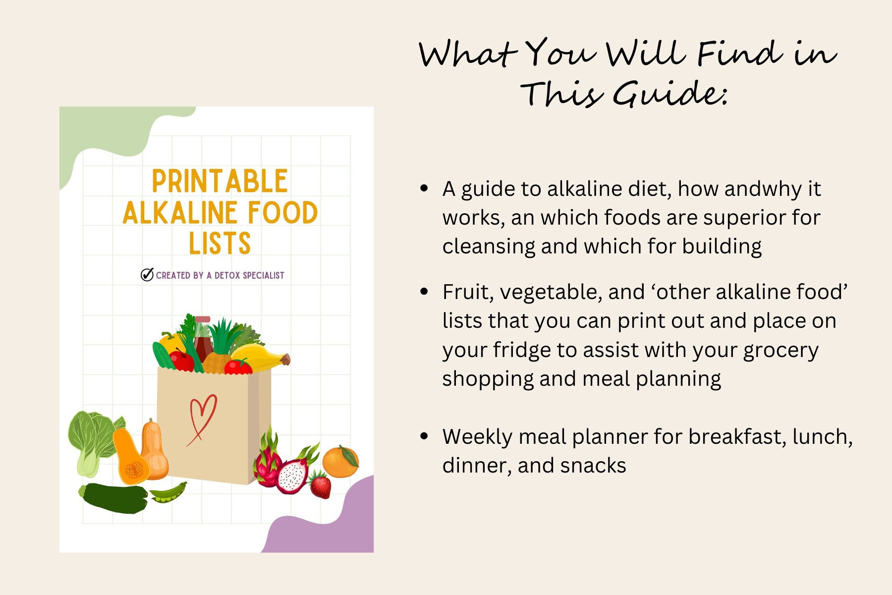 Health Bundle, Wellness Guide Bundle, Detox Workbook, Chronic Illness ...