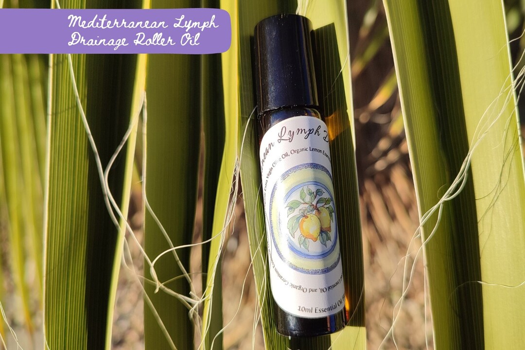 Lymph Drainage Essential Oil Roller, Lymphatic Roller Bottle ...