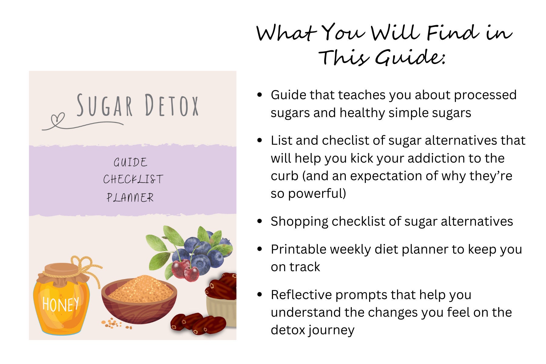 Health Bundle, Wellness Guide Bundle, Detox Workbook, Chronic Illness ...