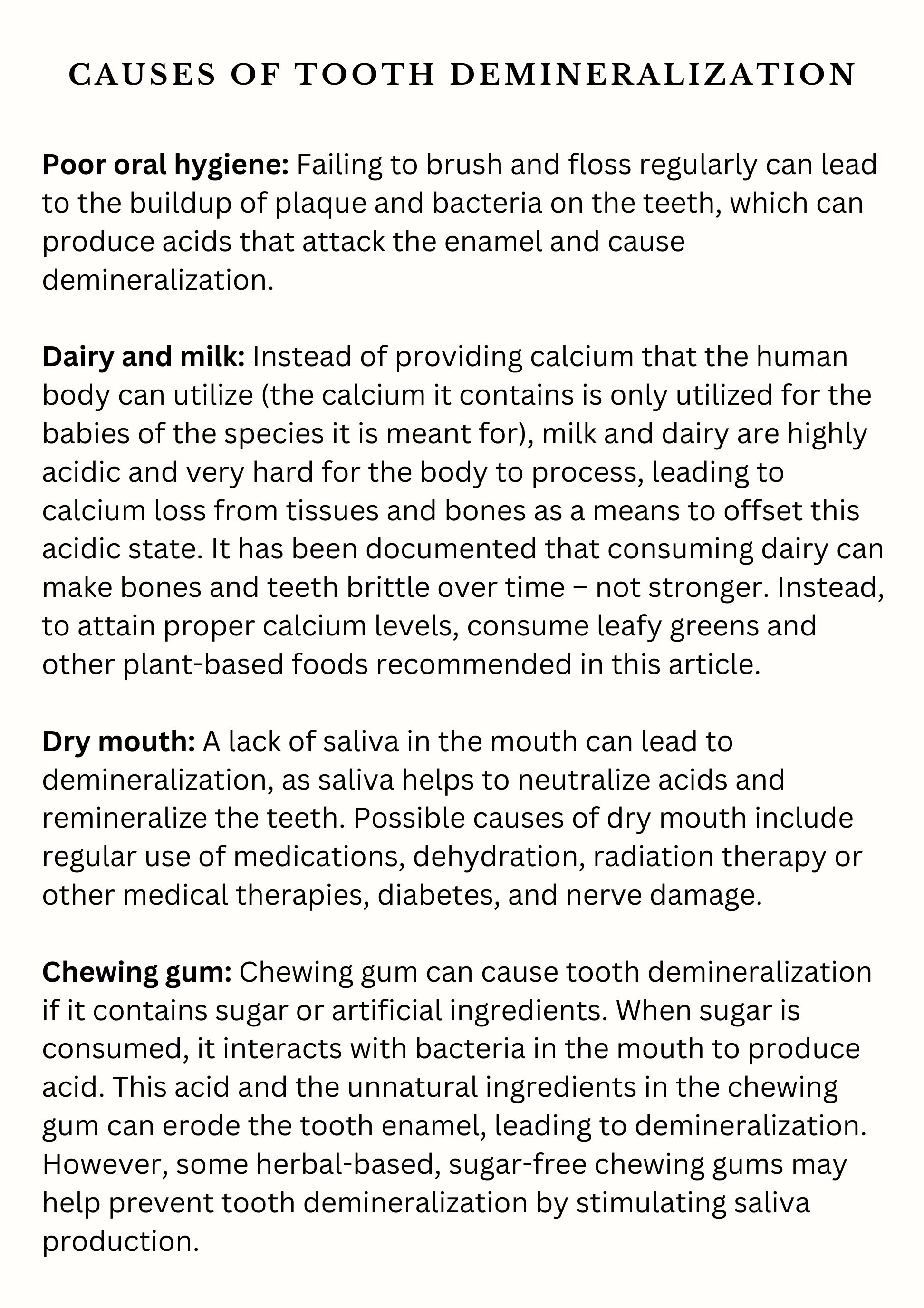 Tooth Remineralization Guide, Tooth Grinding, Weak Teeth, Healing Teeth ...
