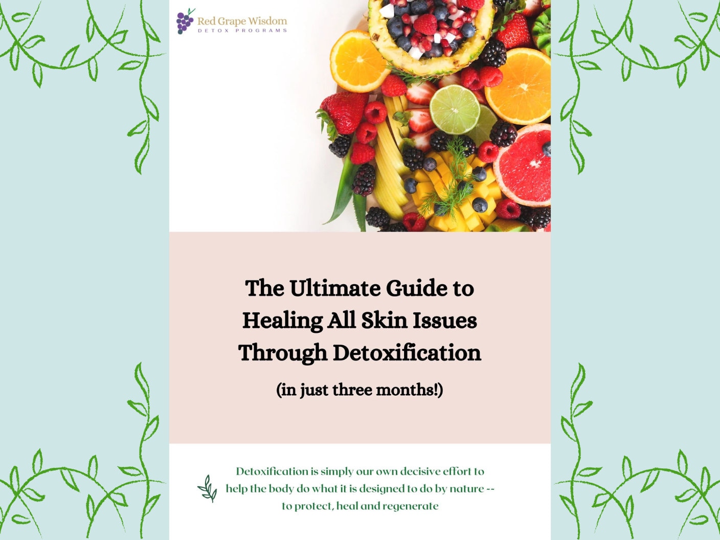 Skin Detox Guide, Healing Skin Issues, Skin Repair, Skin Detox, Eczema ...