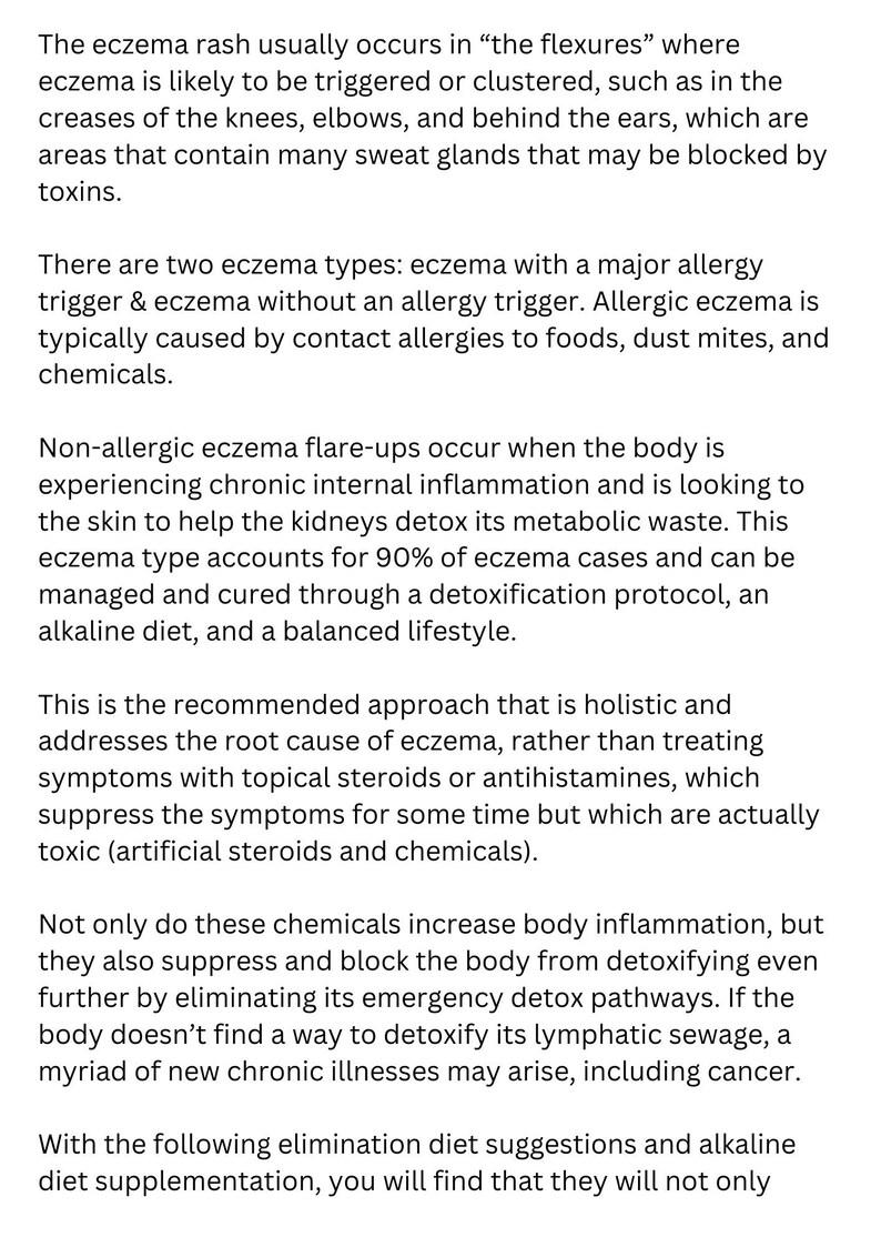 Healing Eczema Naturally Guide, Eczema Relief, Skin Healing, Eczema ...