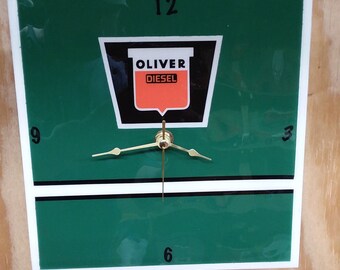 Oliver Tractor Clock - Etsy