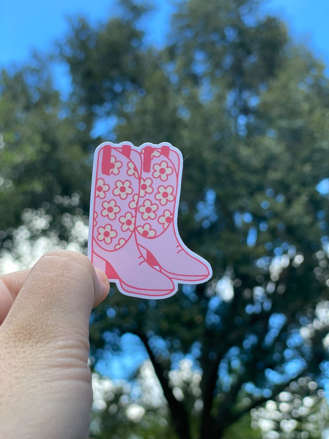 Cowgirl Boot Sticker, Nashville Boots, Cowboy Boot Stickers, Western ...