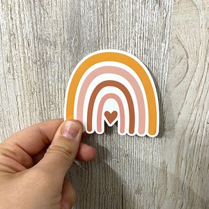 Boho Rainbow Sticker | Boho Sticker for Laptop | Sticker for Water ...
