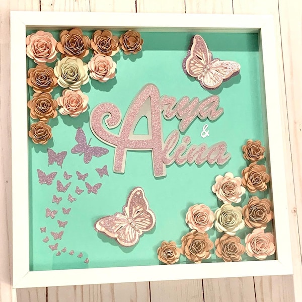 Baby Shadow Box - Etsy